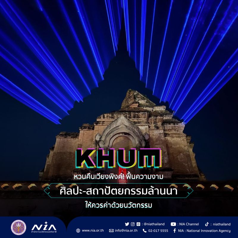 [NIA : National Innovation Agency] งามแต้งามว่า! "KHUM" โครงการพัฒนา ...