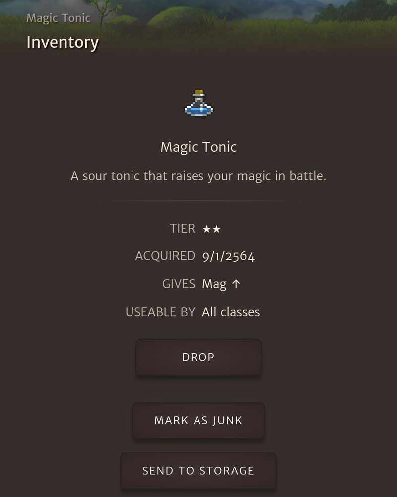 [Orna game TH บทความ] วันๆกับโพชั่น3 1.Magic Tonic:ยาชูกำลังเพิ่มพลัง ...