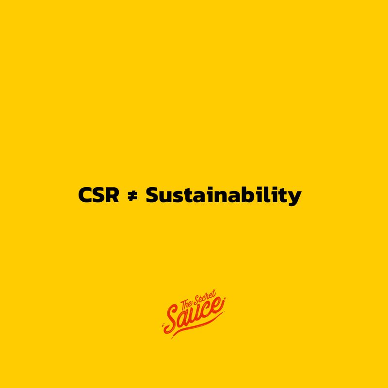 [THE STANDARD] “ถ้า Sustainability อยู่ใน Strategy องค์กรก็ไม่ต้องทำ ...