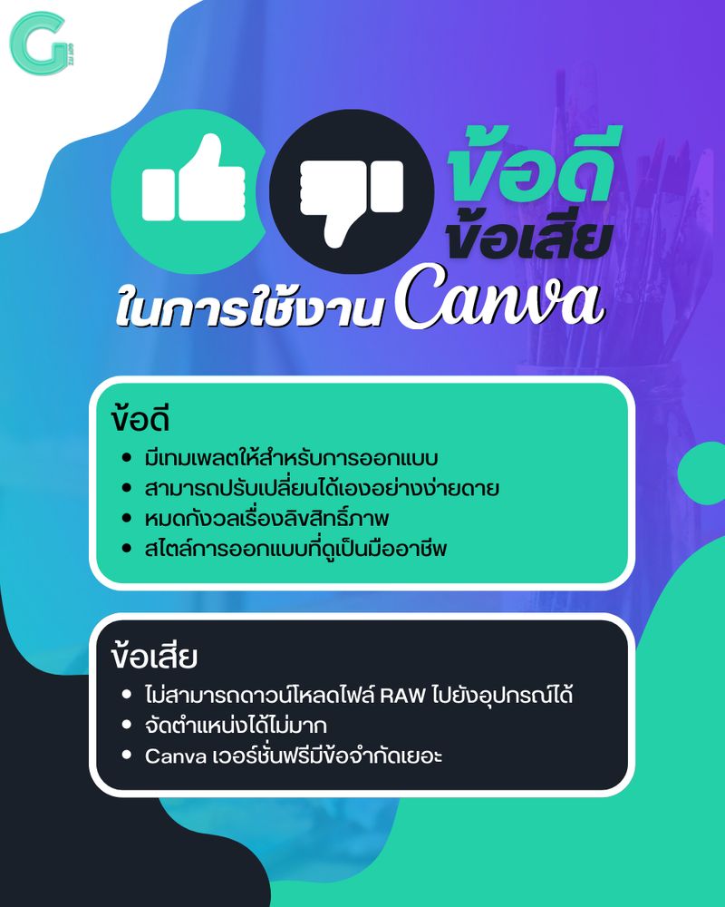[GOT ITZ channel] Canva ถือเป็นหนึ่งในตัวเลือกการออกแบบที่ดี แต่อย่างไรก็ตาม Canva ยังคงมี ...