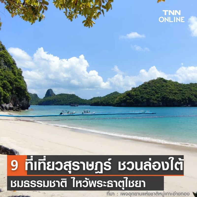 [TNN ONLINE] 9 ที่เที่ยวสุราษฎร์ 2565 ล่องใต้สู่เมืองร้อยเกาะ ชมธรรมชาติ ไหว้พระธาตุไชยา ...
