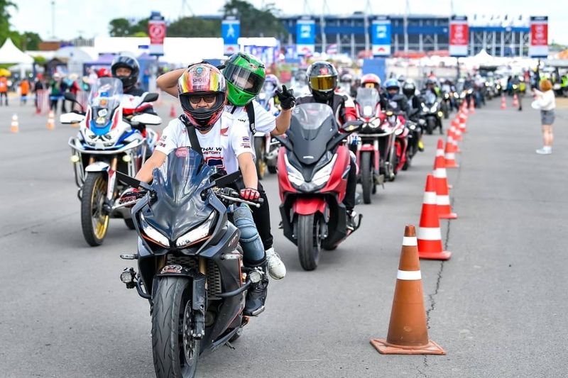 [GPS เส้นทางโฟกัส] ทัพนักบิดฮอนด้า นำขบวน Honda Road Trip to Thai GP ...