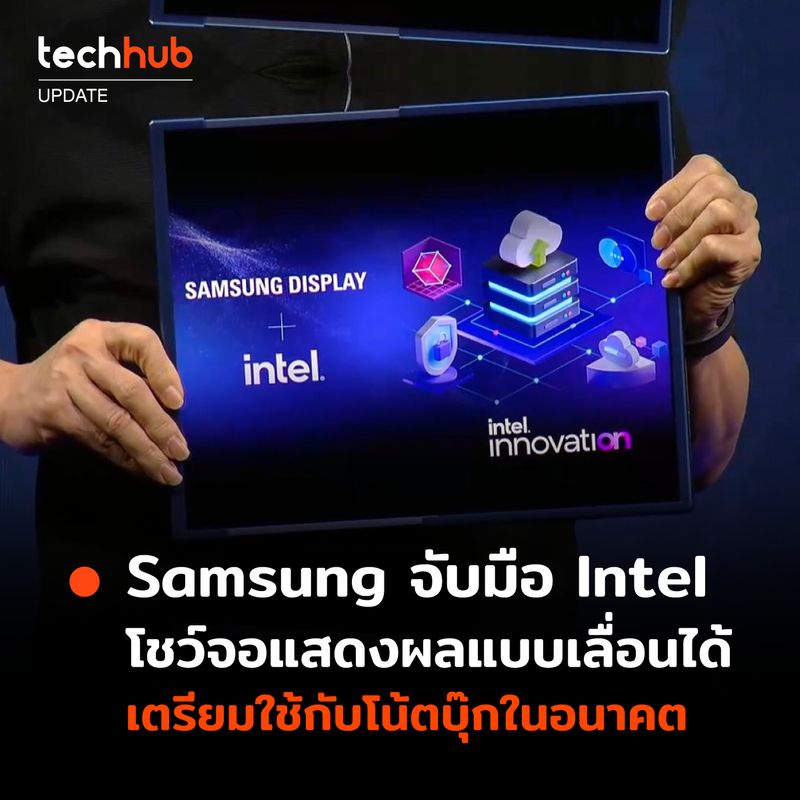 [Techhub] จอพับก็มีแล้ว สองจอในร่างเดียวก็เห็นแล้ว ต่อไปอะไรดี ? Samsung อวดจอแสดงผลแบบใหม่ ...