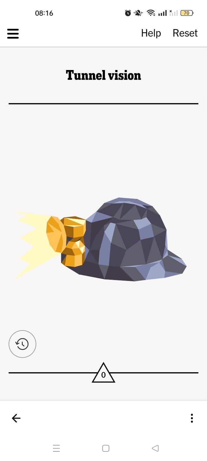 [Yuzu 🍋🧇] 5 October 2022. "Tunnel vision" #NYTVertexYuzu