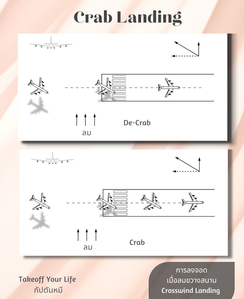 [Takeoff Your Life] Crab Landing การลงจอด..เกี่ยวอะไรกับปู?? 🦀🦀 1 การลง ...