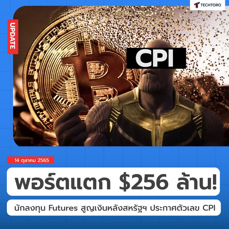 [TechToro] พอร์ตแตก $256 ล้าน! นักลงทุน Futures สูญเงินหลังสหรัฐฯ ประกาศตัวเลข CPI 😱😭 🔥นักลงทุน ...