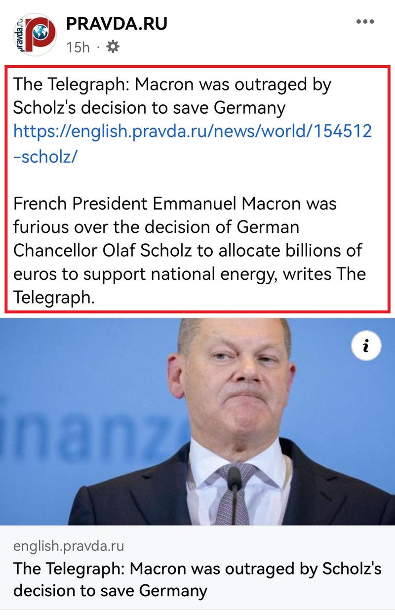 [Chokchai Ong] The Telegraph: การตัดสินใจของ Scholz เพื่อช่วยเยอรมนี ...