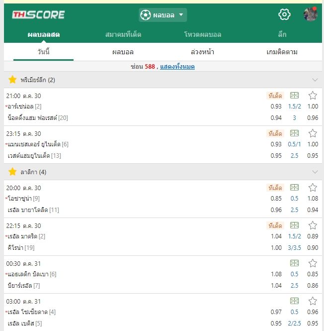 [ผลบอลสดthscore] ⚽ #พรีเมียร์ลีก 🏴󠁧󠁢󠁥󠁮󠁧󠁿 ปืนใหญ่ พร้อมใส่เต็มสูบถล่มทีมบ๊วยน็อตติ้งแฮม ฟอเรสต์ ...