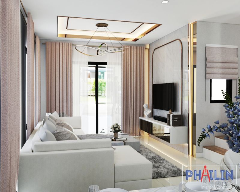 [Phailin interior design] สไตล์โมเดิร์น Luxury ยังไม่หมดเพียงเท่านี้ค่า อัพเดทงาน 3D บ้านคุณตูน ...