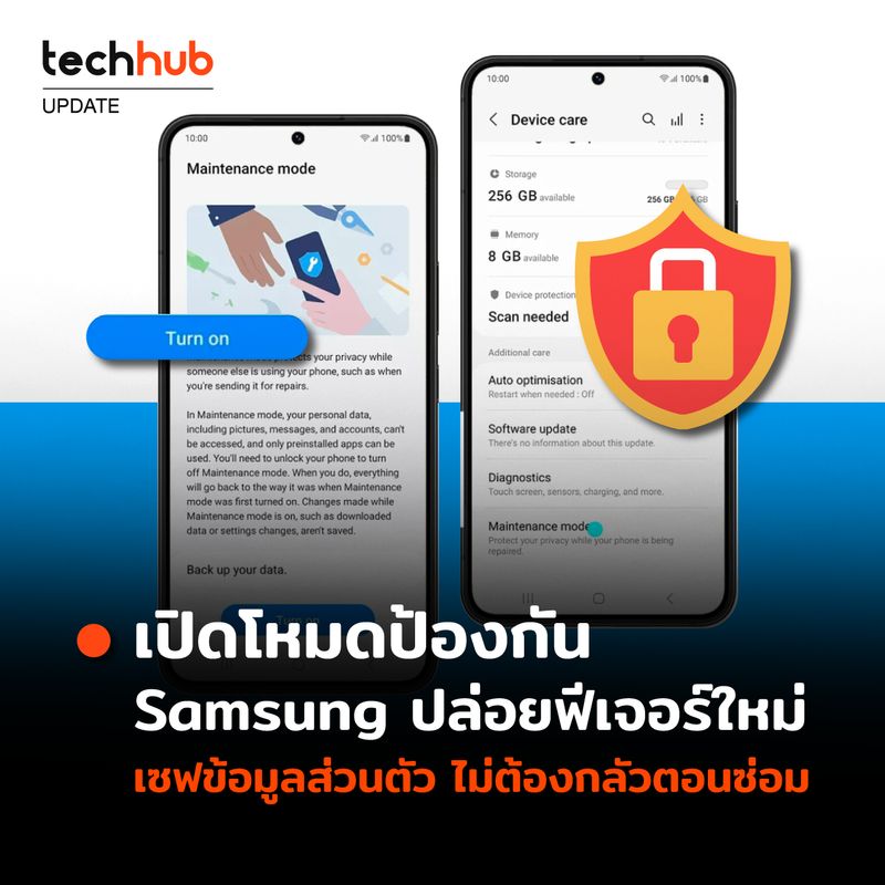 [Techhub] หลายคนอาจเป็นกังวล เวลาโทรศัพท์พังต้องส่งซ่อม แล้วข้อมูลส่วนตัวที่อยู่ในเครื่องจะถูก ...