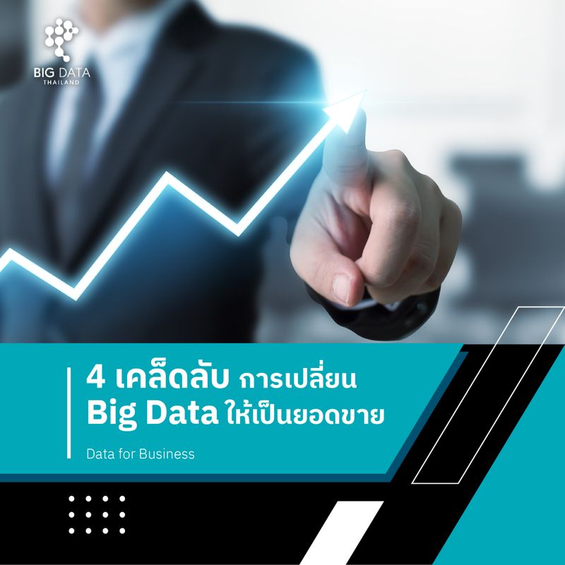 [BDI-Big Data Institute] 4 เคล็ดลับ การเปลี่ยน Big Data ให้เป็นยอดขาย ...