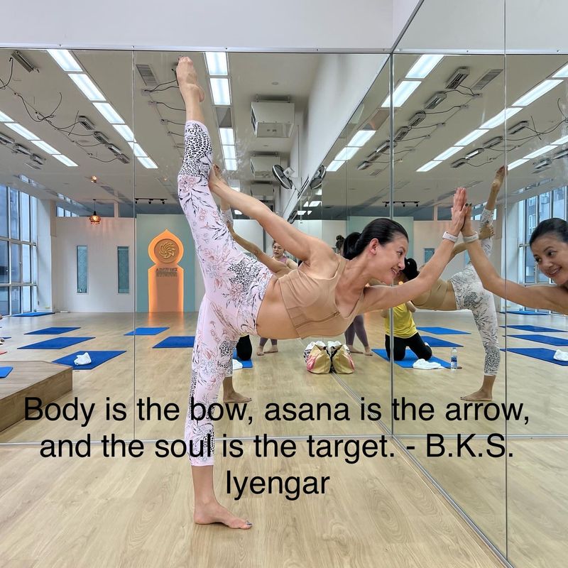 [Ananta yoga 🧘‍♀️ ] Body is the bow, asana is the arrow, and the soul ...