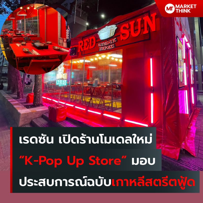 [MarketThink] เรดซัน เปิดร้านโมเดลใหม่ “K-Pop Up Store” มอบประสบการณ์ ...
