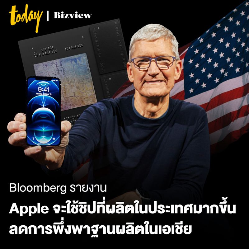 [TODAY Bizview] Apple บริษัทสหรัฐฯ ที่มีฐานซัพพลายเชนกระจุกอยู่ในเอเชีย ...