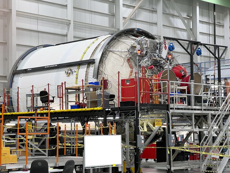 [Spaceth.co] ULA ประกอบเครื่องยนต์เข้ากับจรวดท่อนบนของ Vulcan Centaur ...