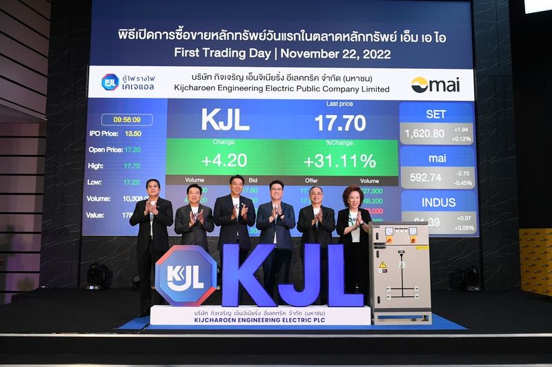 [ONE Law Academy] 1st Day Trade: IPO เข้าตลาดหลักทรัพย์ "วันแรก" KJL: Kijcharoen Engineering ...