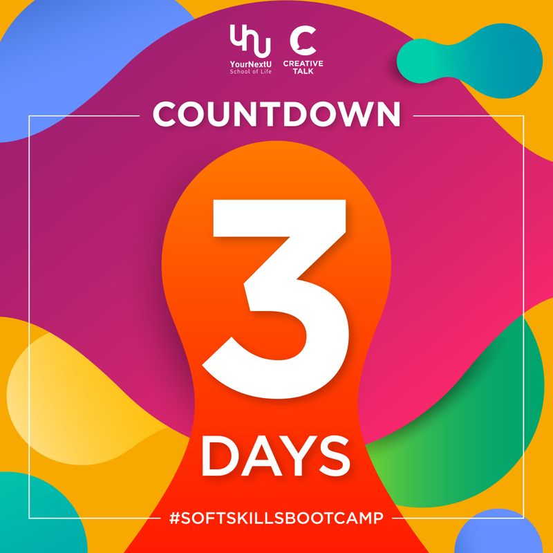 [CREATIVE TALK] #COUNTDOWN #3DAYS นับถอยหลังอีก 3 วัน! ไม่ว่าคุณจะเป็น ...