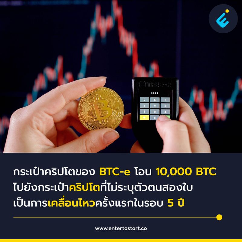 [Enter to Start] กระเป๋าคริปโตของกระดานเทรดยุคแรกๆ ที่ชื่อ BTC-e ซึ่ง ...