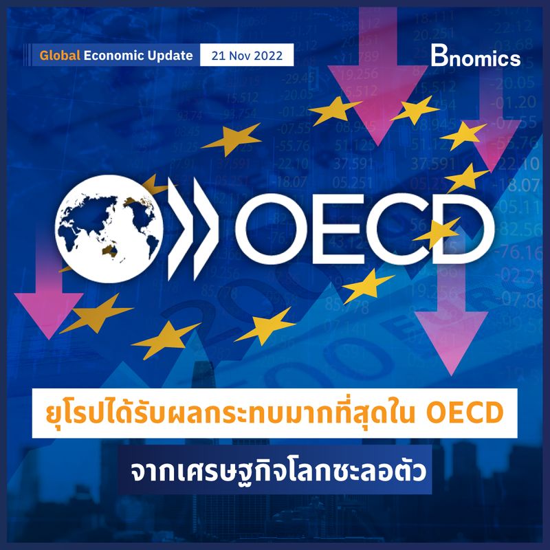 [Bnomics] ยุโรป ได้รับผลกระทบมากที่สุดใน OECD จากเศรษฐกิจโลกชะลอตัว ขณะนี้เศรษฐกิจโลกกำลังต่อสู้ ...