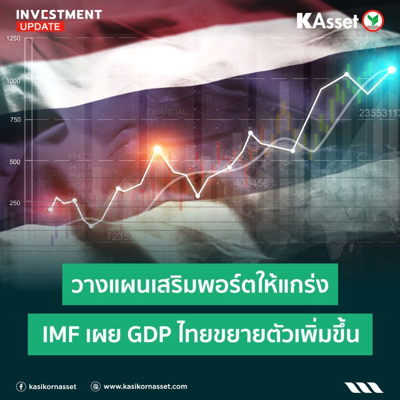 [KBank Live] วางแผนเสริมพอร์ตให้แกร่ง!! 📌 หลัง IMF เผย GDP ไทยขยายตัวเพิ่มขึ้น 📈 💰 IMF ยัง ...