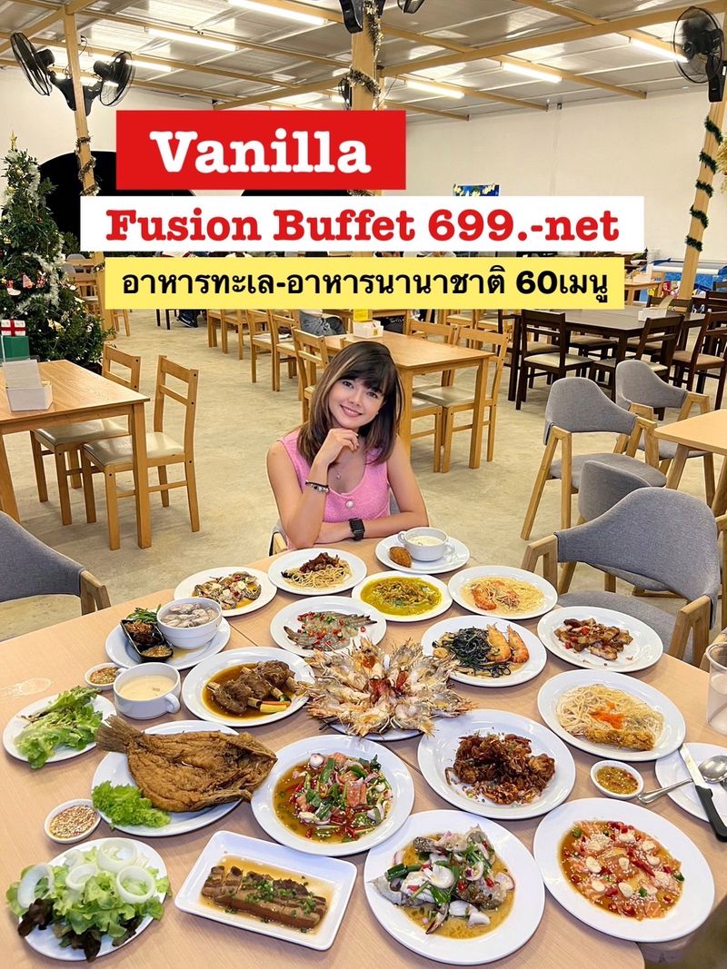 [รีวิวเพื่อ] วันนี้ชวนชาวนนทบุรี 🤤 มาอร่อยแบบไม่อั้น กับร้าน vanilla buffet มีอาหารให้เลือกหลาย ...