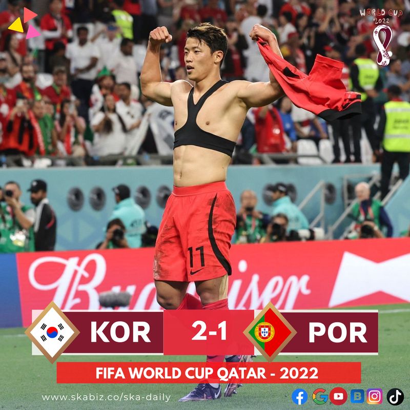 [SKA DAILY] "เกาหลีใต้" พลิกนรก เข้ารอบ 16 ทีมสุดท้าย อีกทีม หลังชนะ ...