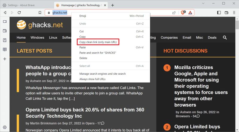 [เบื่อเมือง] สำหรับ เว็บเบราว์เซอร์ ผมใช้ Brave (brave.com) Brave รันบน Chromium จึงเหมือนกับ ...