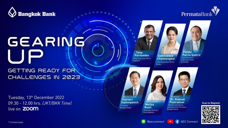 [Bnomics] พลาดไม่ได้!!! งานสัมมนาออนไลน์ส่งท้ายปี Regional Webinar BBL-Permata ในหัวข้อ “Gearing ...