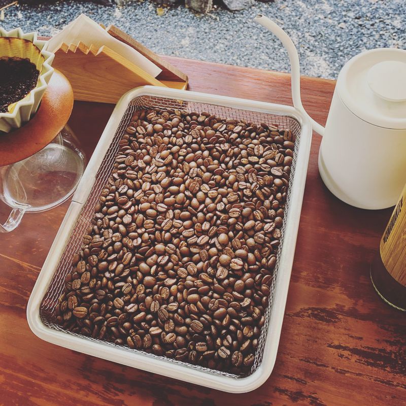 [กม กาแฟ] 9 batch วันนี้ คั่วกลาง Full city roast ล้วน ๆ☕️ ไม่ชอบ ...