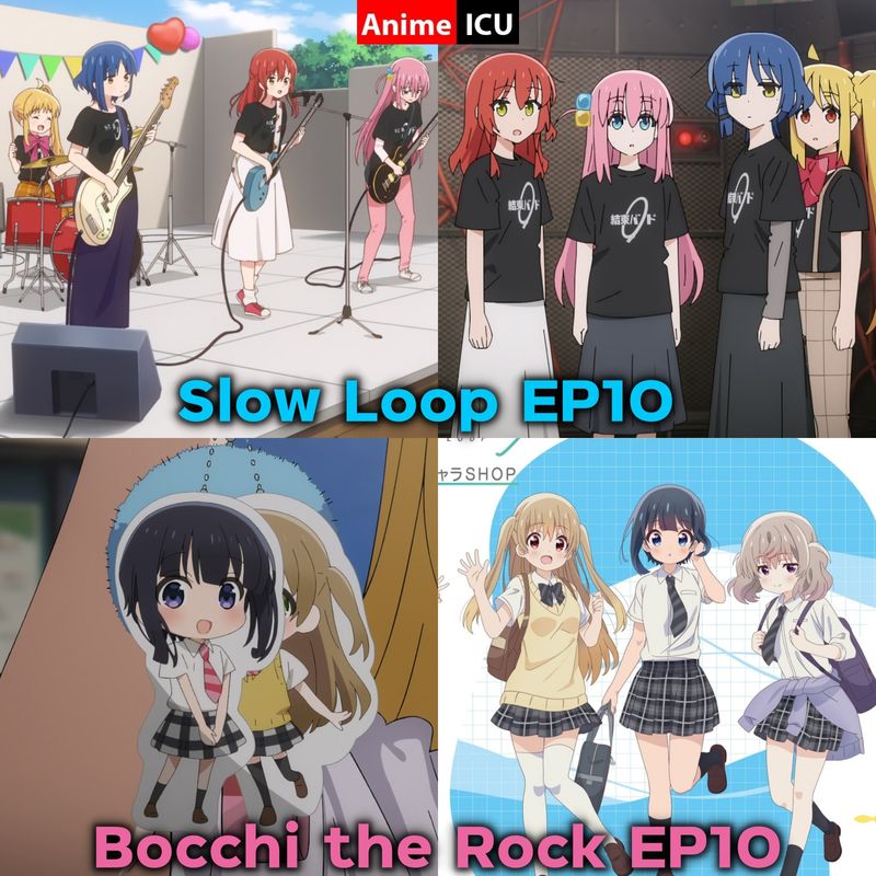 [AnimeICU] บังเอิญหรือจงใจ Slow loop มี Bocchi มาแสดงตั้งแต่ฉายเมื่อต้น ...