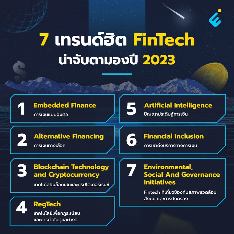 [Enter to Start] 7 เทรนด์ฮิต FinTech น่าจับตามองปี 2023 ปี 2022 นับว่าไม่ใช่ปีที่สดใสนักในด้าน ...
