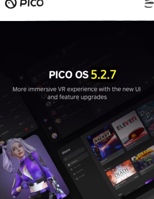 [MAIDEV XR] PICO OS 5 เมื่อวาน (2 ธ.ค. 65) อัพเดทเวอร์ชั่นใหม่แล้ว เวอร์ชั่น 5.2.7 ปรับปรุง ...