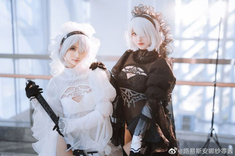 [WONGKAN COSPLAY] อยากได้จัดให้! สาวจีนแปลงโฉมเป็น 2B เวอร์ชั่น Black ...