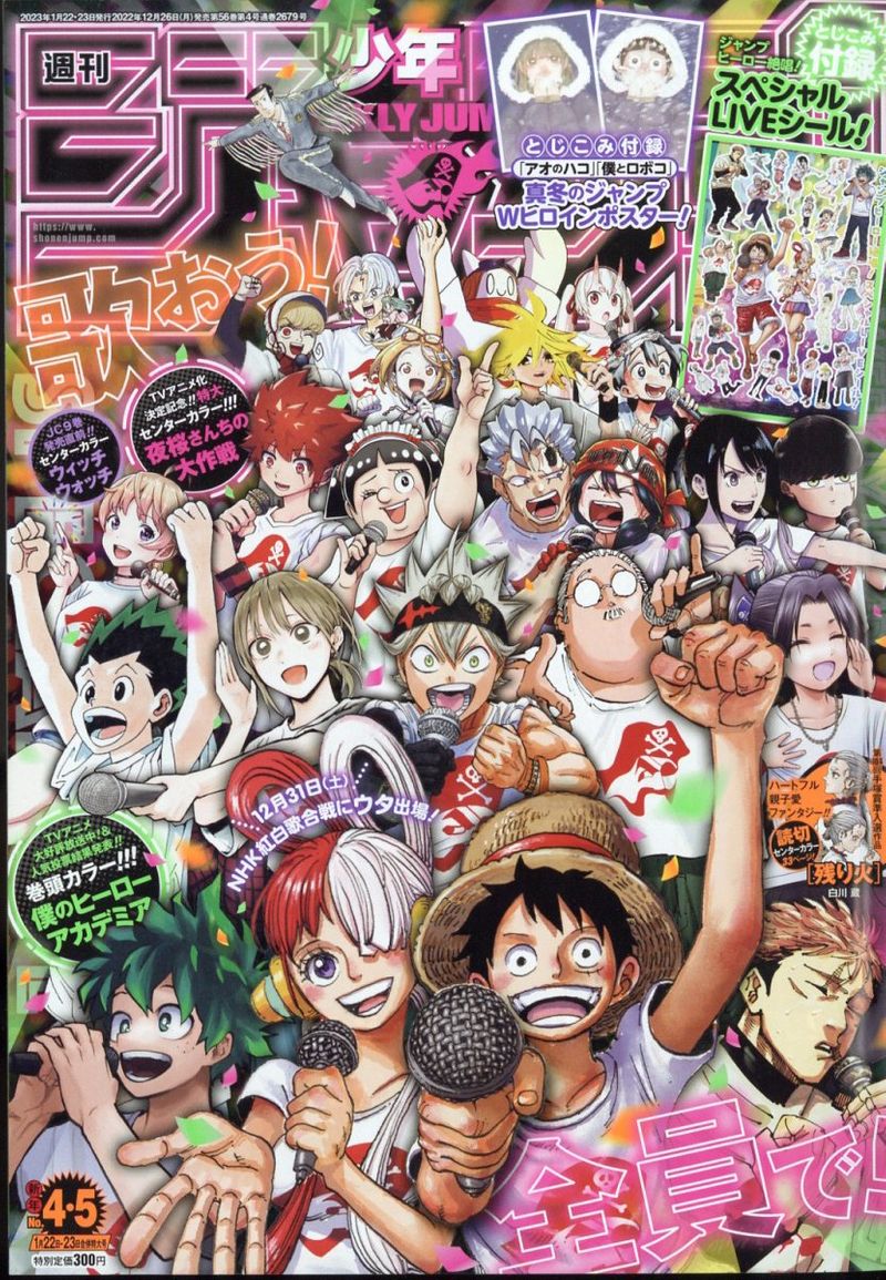 [Toonmamu] Weekly Shonen Jump Hitz/เปิดหน้าสารบัญจัมป์ 00. My Hero ...