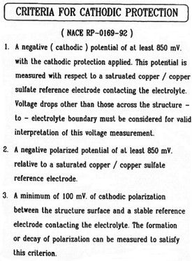 [cathodic protection] Criteria for cathodic protection ตามมาตรฐานของ ...