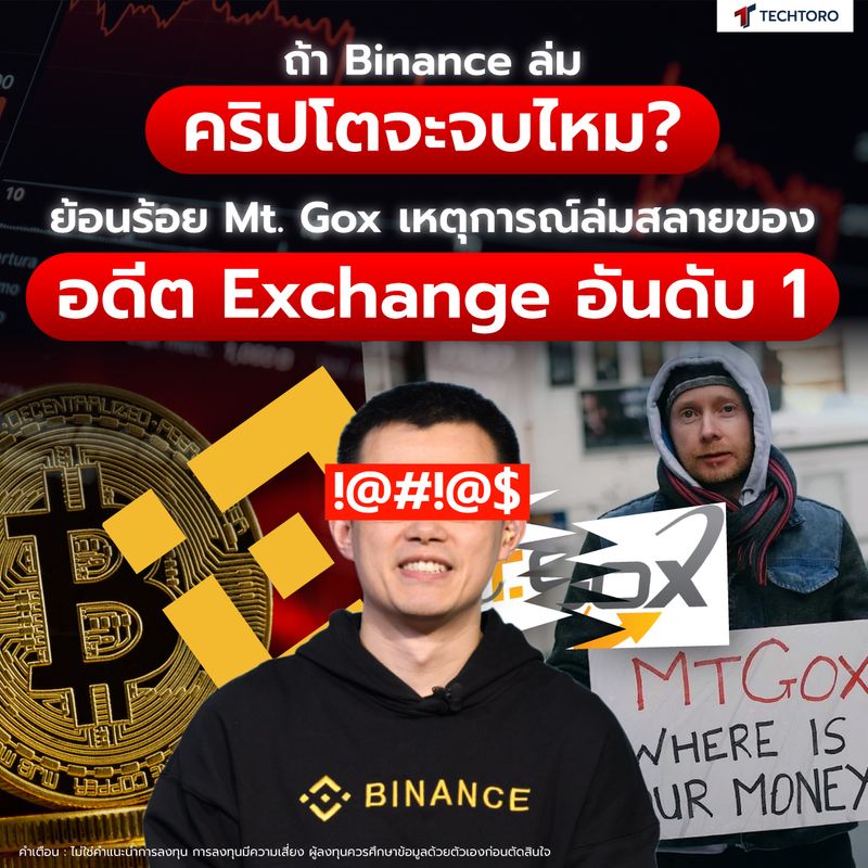 [TechToro] ถ้า Binance ล่ม คริปโตจะจบไหม? ย้อนร้อย Mt. Gox เหตุการณ์ล่มสลายของอดีต Exchange ...
