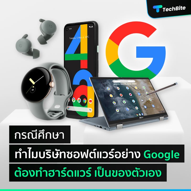 [TechBite] กรณีศึกษา ทำไมบริษัทซอฟต์แวร์อย่าง Google ต้องทำฮาร์ดแวร์ เป็นของตัวเอง Google เป็น ...