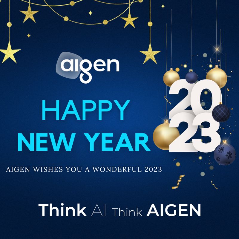 [AI GEN : ไอเจ็น] AIGEN wishes you a Happy New Year🎉สวัสดีปีใหม่ 2023 ...