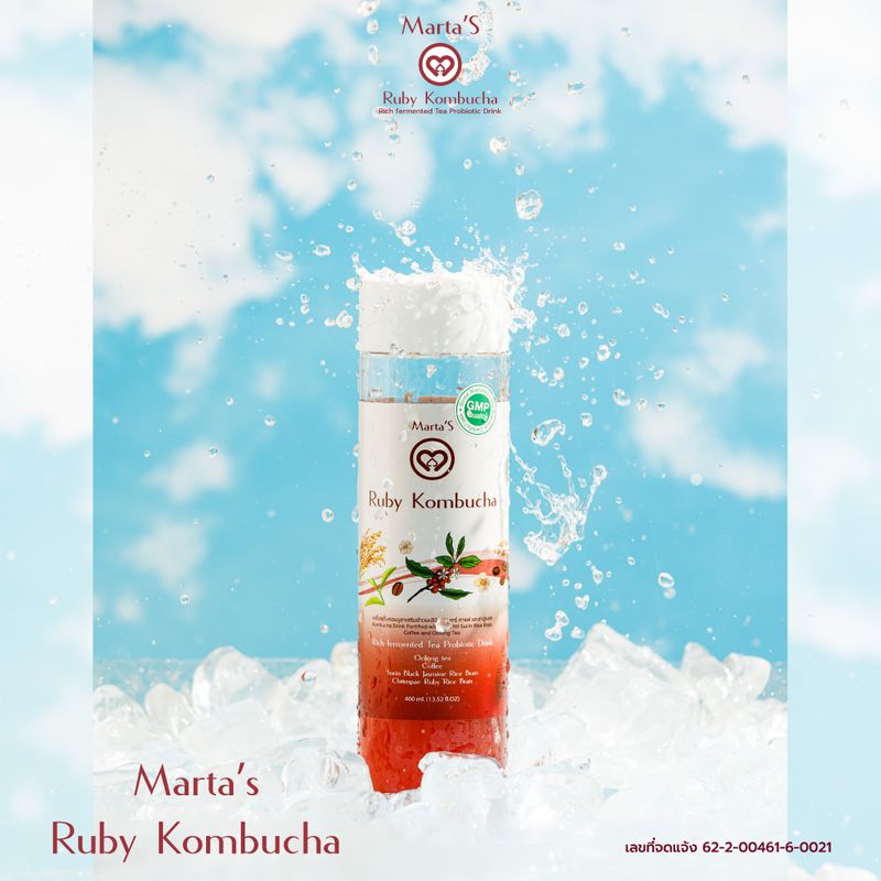 [Marta’s the official ] Marta's Ruby Kombucha สนใจซื้อสินค้า/ติดต่อสอบถาม https://www.instagram ...