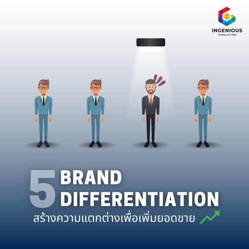 [Ingenious Simulation] Brand Differentiation สร้างความแตกต่างเพื่อเพิ่มยอดขาย ทำไมการสร้างความ ...