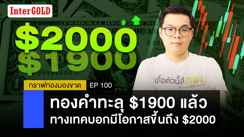 [InterGOLD Gold Trade] ราคาทองวันนี้ | ทองคำทะลุ $1900 แล้ว!! เทคนิคบอกมีโอกาสขึ้นถึง $2000 ราคา ...