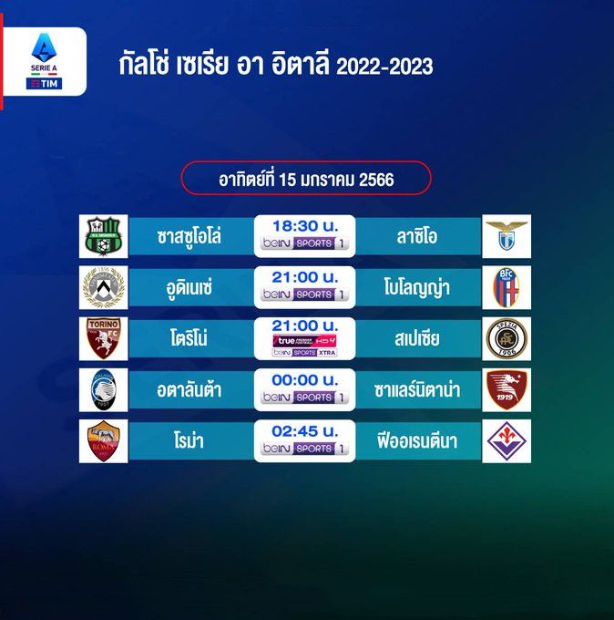 [thscore] เซเรียอา ⚽ #SerieA