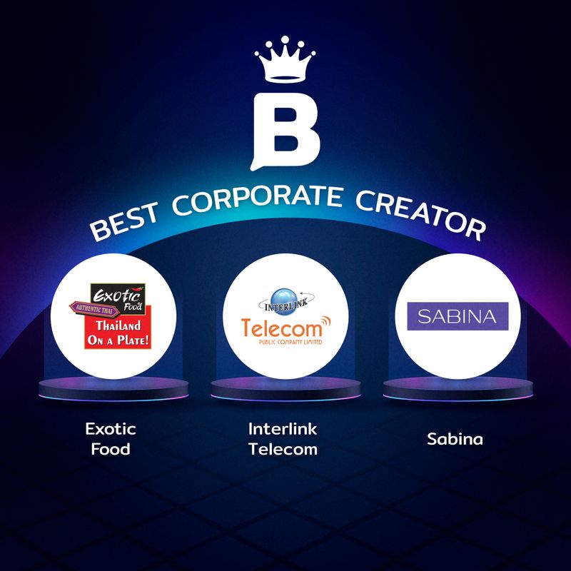 [Blockdit] ประกาศรางวัล BEST CORPORATE CREATOR AWARDS 2022 ประกาศรางวัล BEST CORPORATE CREATOR ...