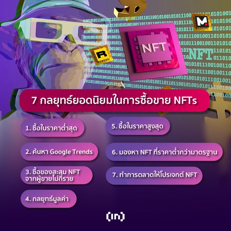 [BeInCrypto Thailand] 7 กลยุทธ์ยอดนิยมในการซื้อขาย NFT ของสะสม NFT ถือเป็นการลงทุนที่ทำกำไรได้ ...