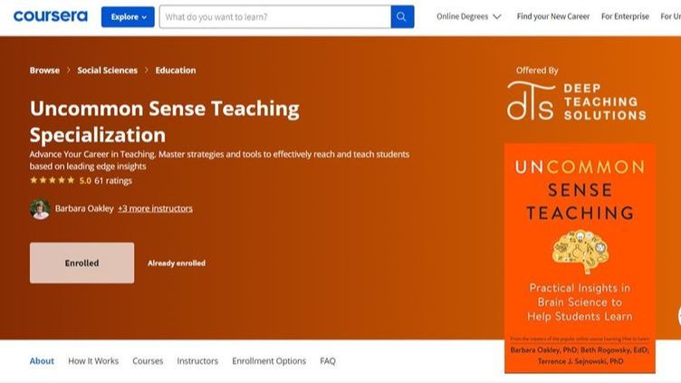 [เลี้ยงลูกเล่นดนตรี] Uncommon Sense Teaching อยากให้คุณครู อาจารย์ บุคลากรทางการศึกษาได้อ่านค่ะ ...