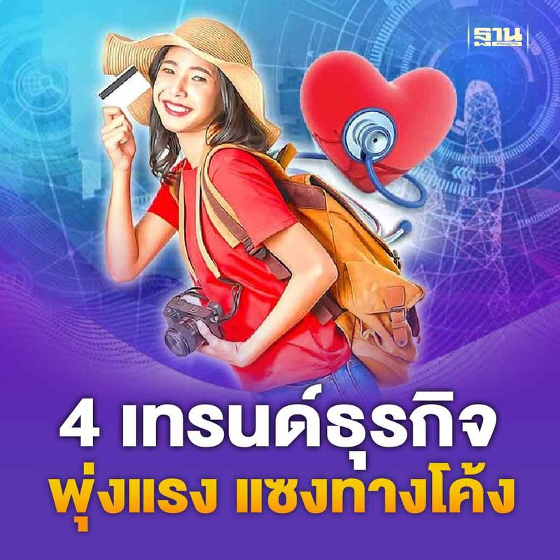[ฐานเศรษฐกิจ_Thansettakij] 4 เทรนด์ธุรกิจ ปี 2566 พุ่งแรง! แซงทางโค้ง มองหางาน - อาชีพ - ทำ ...