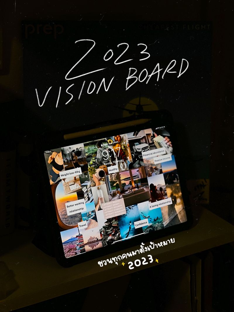 [Journeyyyme] ชวนทุกคนทำ Vision Board 2023 มาตั้งเป้าหมายกันเถอะ💘 ️ เรา ...