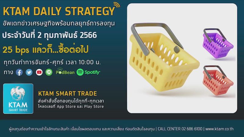 [Krungthai Asset Management] 25 bps แล้วก็...ซื้อต่อไป - KTAM Daily ...