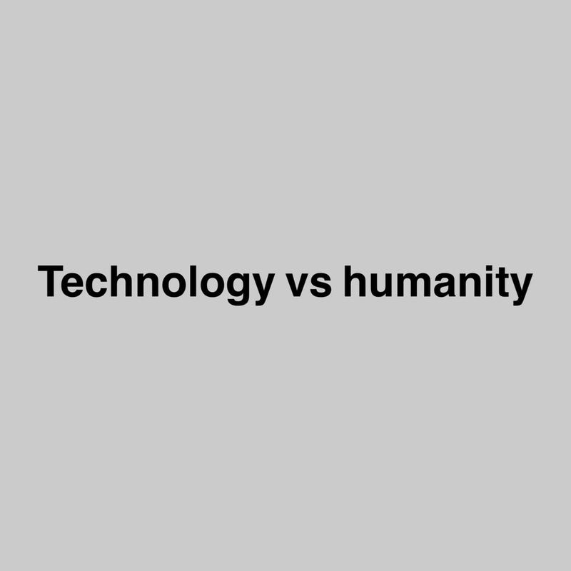 [เขียนไว้ให้เธอ] Technology VS Humanity ผมเคยให้สัมภาษณ์เรื่อง อิทธิบาท ...