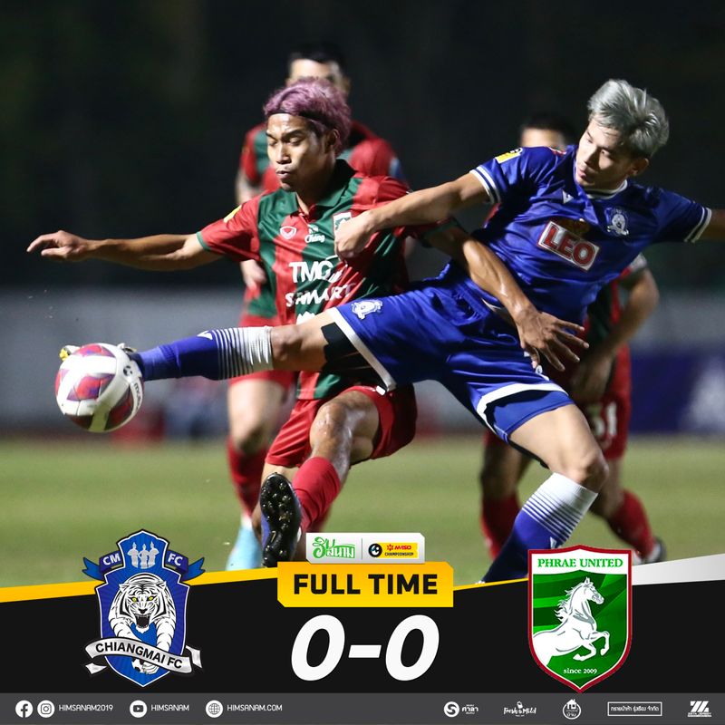 [Himsanam : ฮิมสนาม] จบเจ๊าแต่(เกม)ไม่จืด 🔥⚽ . #FT ศึกล้านนาดาร์บี้ “พยัคฆ์ล้านนา” เชียงใหม่ เอฟ ...